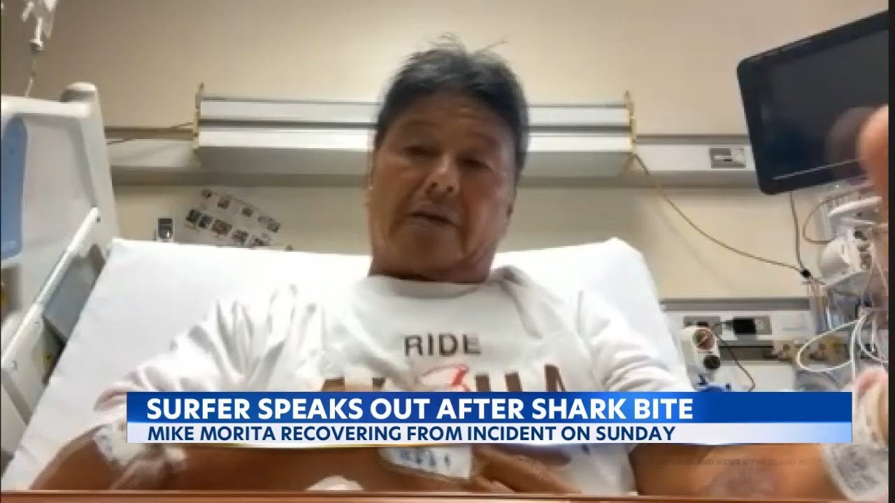 Longtime Oahu surfer speaks out after brutal shark attack - YouTube