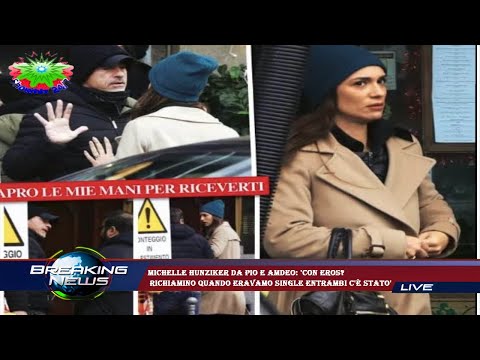 Michelle Hunziker da Pio e Amdeo: 'Con Eros?  richiamino quando eravamo single entrambi c'è stato'