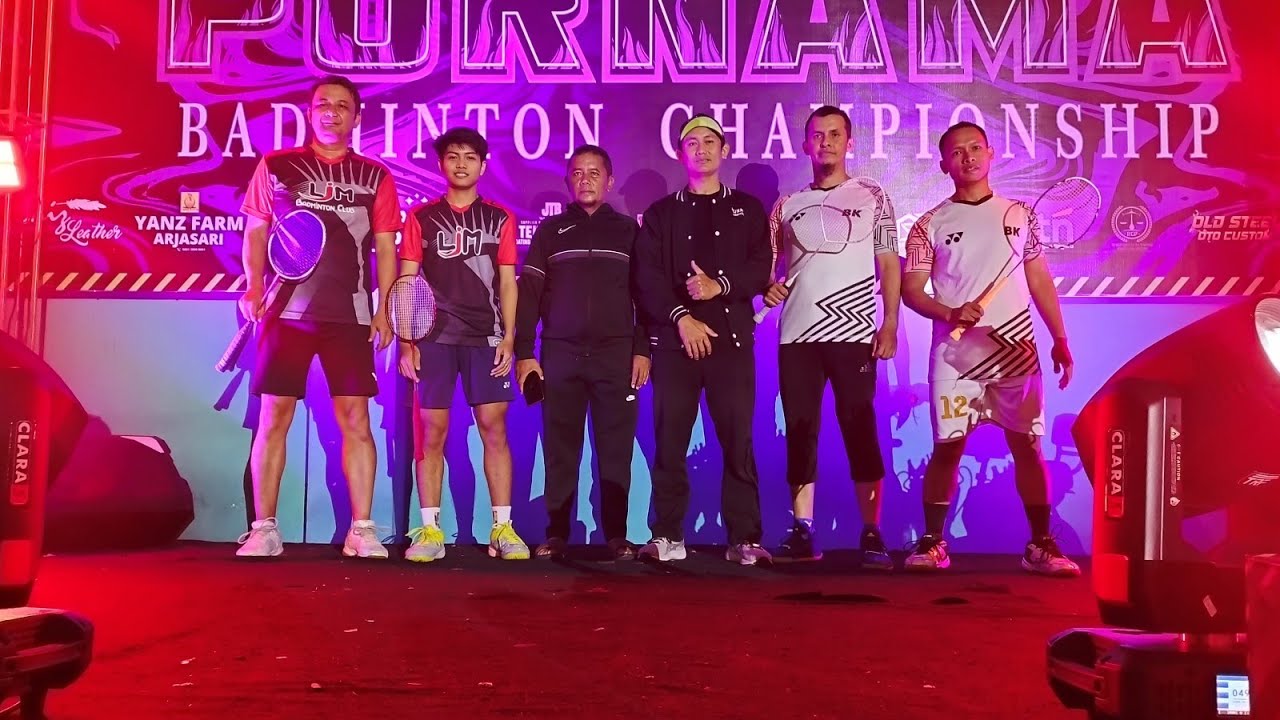 FINAL KLS D2 / ARIEL - CEP MAMAN VS ADIK - H ADI //PURNAMA BADMINTON ...