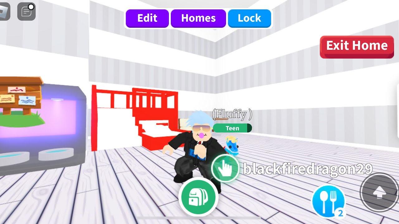 Secret gaming room tour in adopt me - YouTube