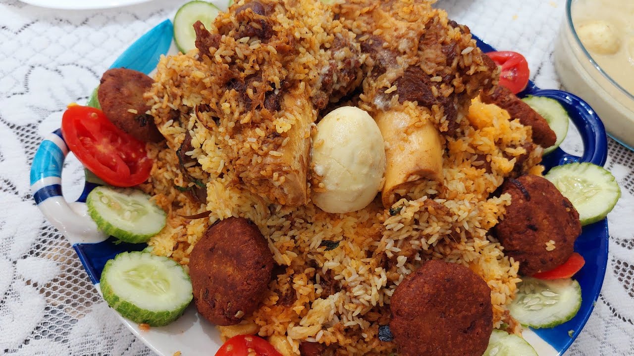 Carachi Nalli Biryanir Recipe |Barkra Eid Recipe |নল্লি বিরিয়ানি ছোট ...