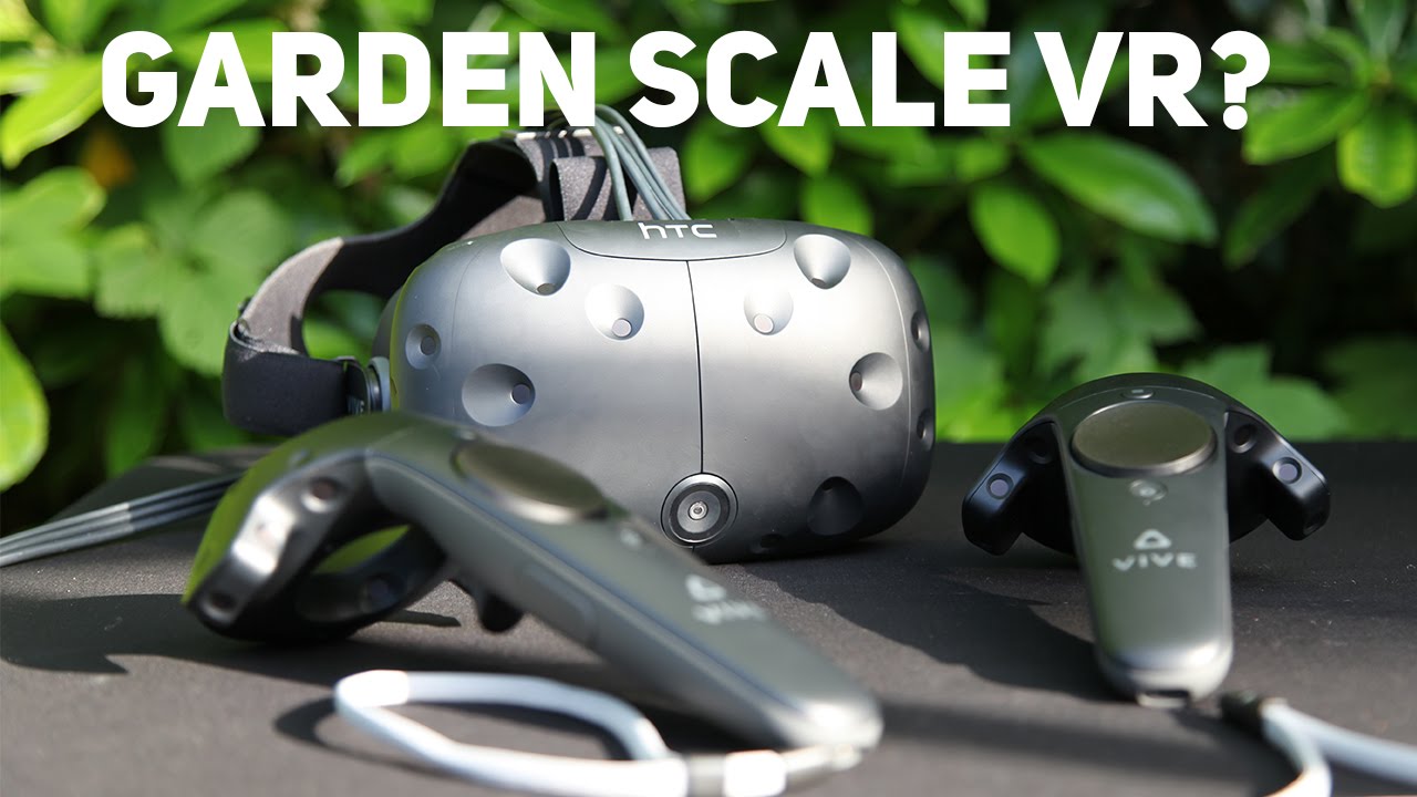 Using HTC VIVE outdoors - Will it work? - YouTube