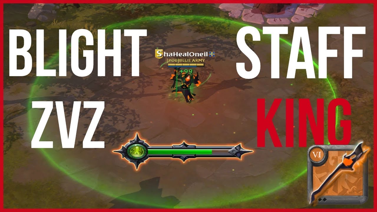 Albion Online - Blight Staff ZVZ King, Tips An Tricks!! - YouTube