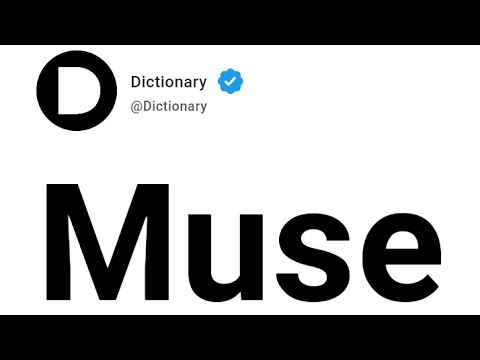 Muse Meaning In English - YouTube
