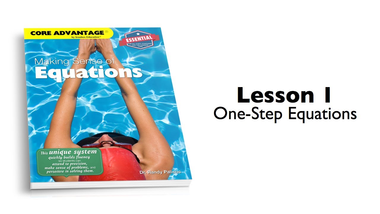 Equations 1 – One-Step Equations | Math Fluency - YouTube