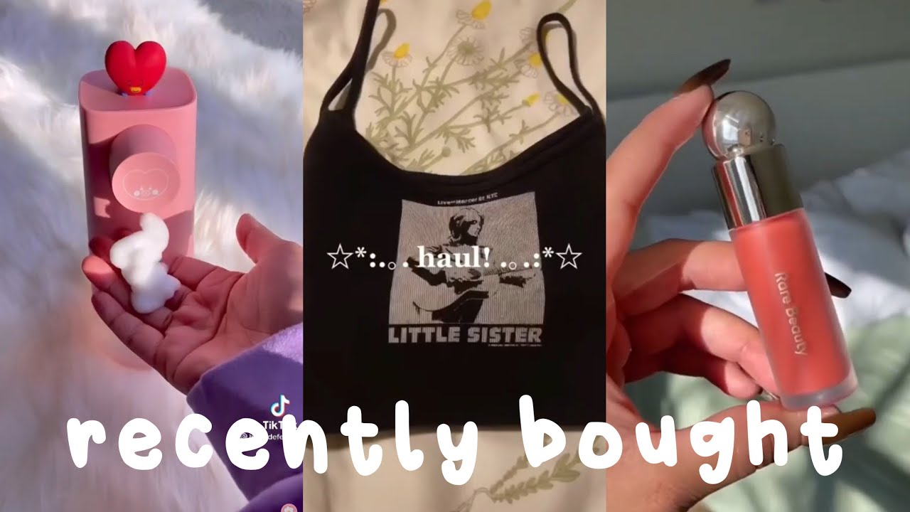 things i bought recently!! - YouTube