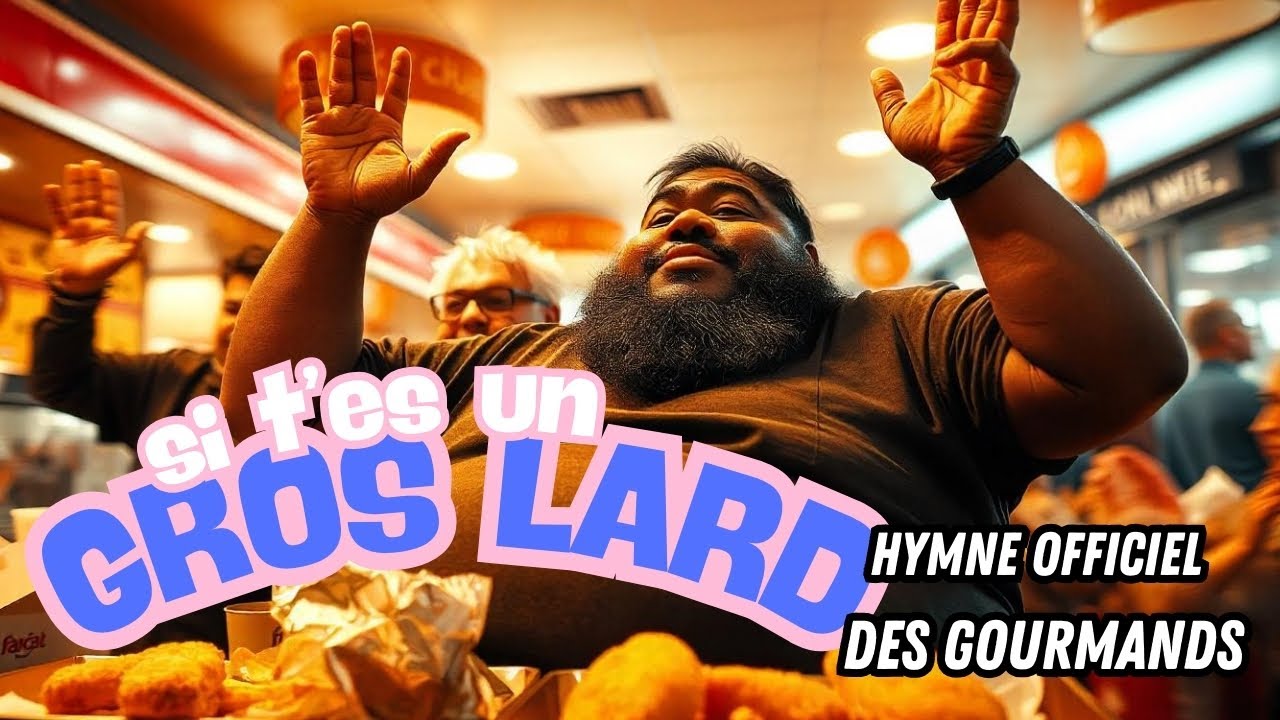 🎶🐷 **Hymne Officiel des Gourmands – "Si t’es un gros lard" 🍗🔥 (Chanson ...