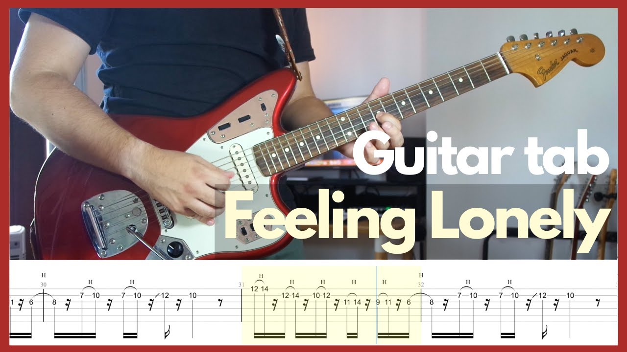 Boy Pablo - Feeling Lonely (Guitar cover with tabs) - YouTube