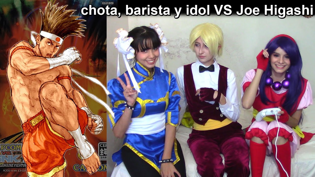 Cosplay Retas - Joe vs Athena, King y Chun-Li | CVS2 - YouTube