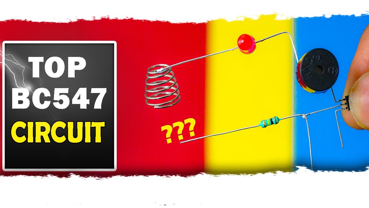 Top 2 Creative Inventions Using BC547 Transistor - YouTube