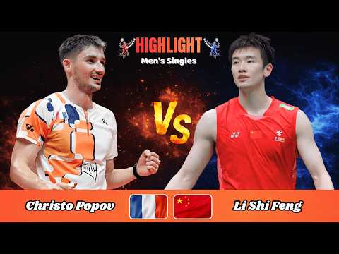 Men's Singles | Christo Popov (FRA) vs Li Shi Feng (CHN) | Badminton 2026