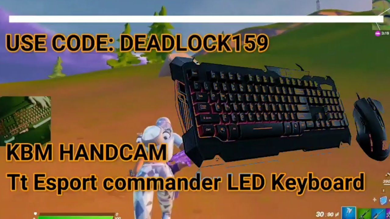 COMMANDER GAMING KEYBOARD TtEsports - YouTube