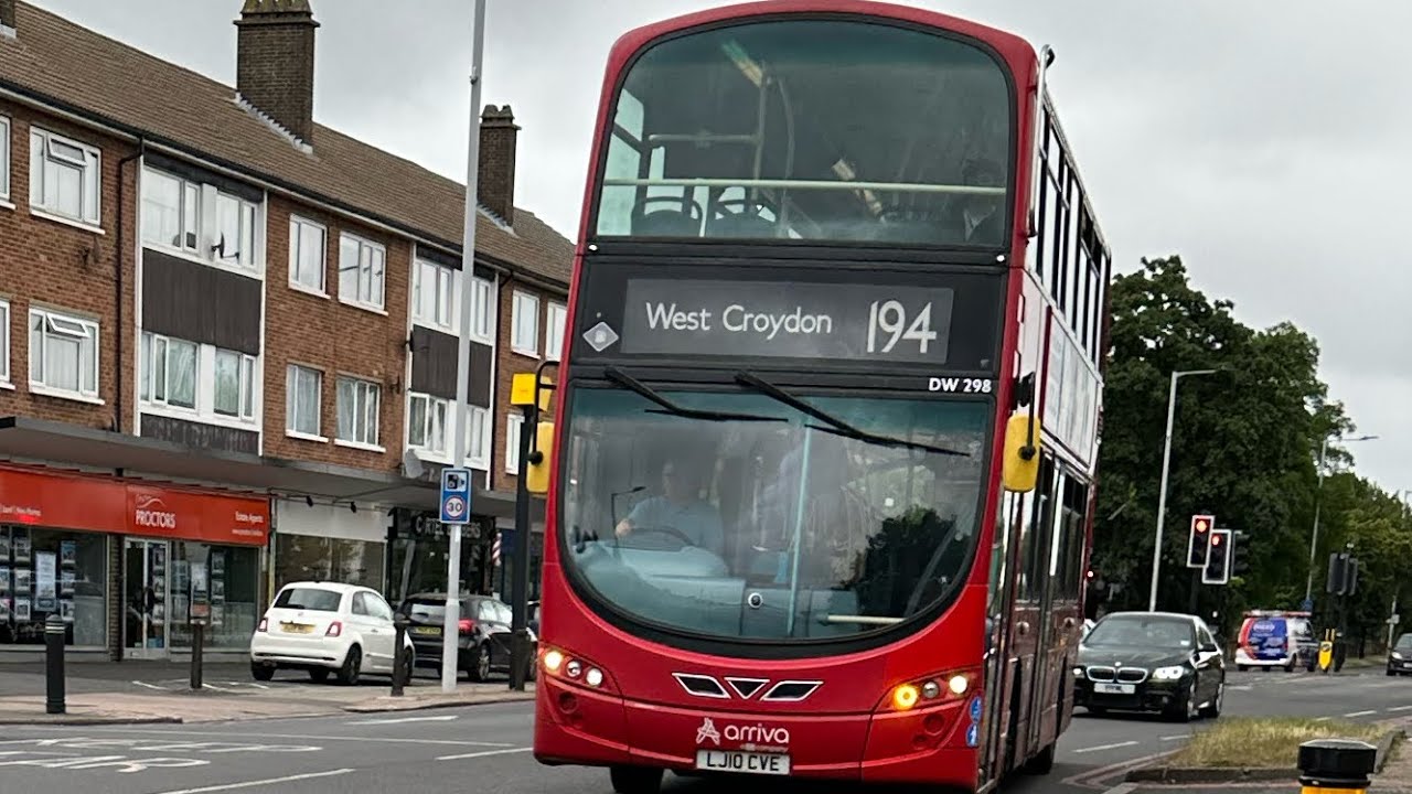 *LJ10 CVE*Arriva London 2010Reg VDL DB300 Wright Gemini 2 - YouTube