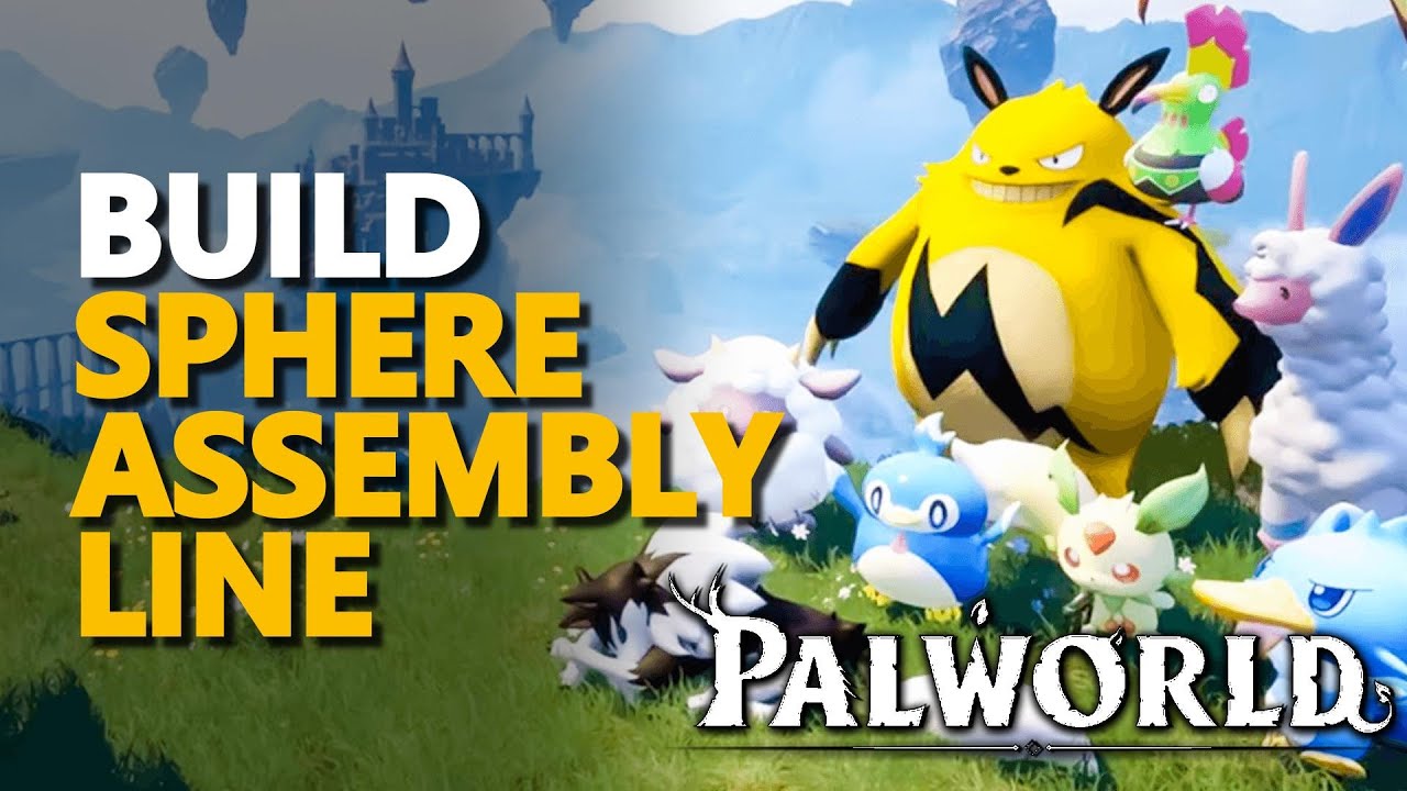 Build Sphere Assembly Line Palworld - YouTube