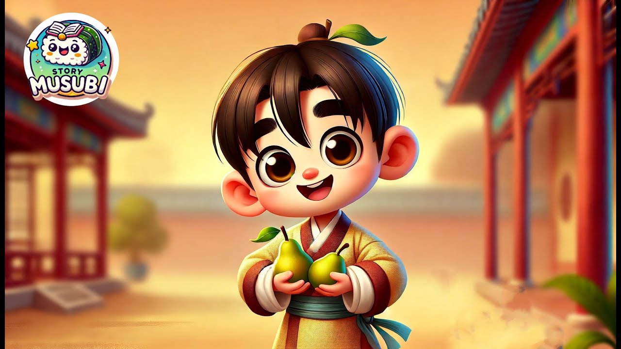 孔融讓梨 - 廣東話成語故事 2025 ｜Kong Rong's Act of Sharing (The Pear Story ...