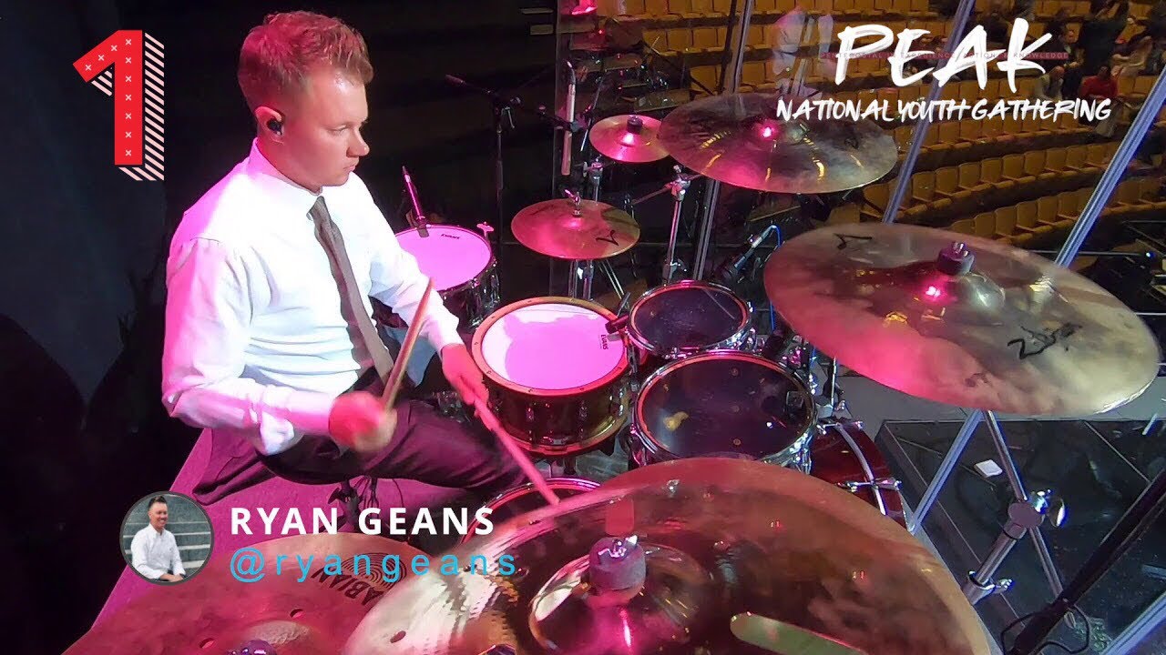 DRUMCAM: RYAN GEANS || PEAK 2019 WEDNESDAY PRACTICE - YouTube