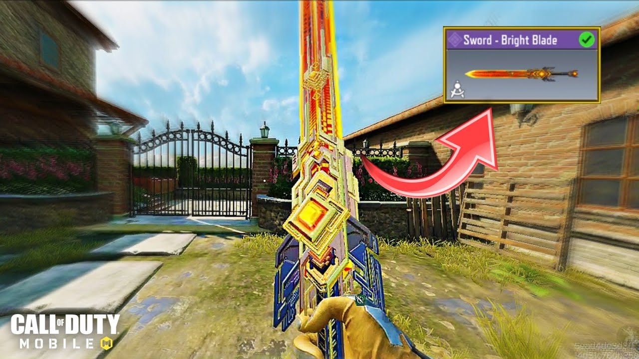 *NEW* Sword - Bright Blade Is Insane In Call Of Duty Mobile COD MOBILE ...