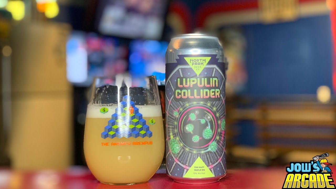 North Park Beer Co - Lupulin Collider - 10% ABV - YouTube