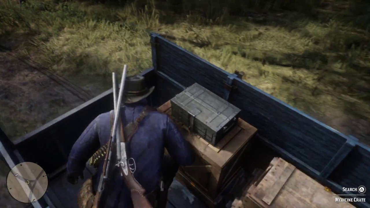 Red Dead Redemption 2 - How to steal the medicine chest stealthily ...
