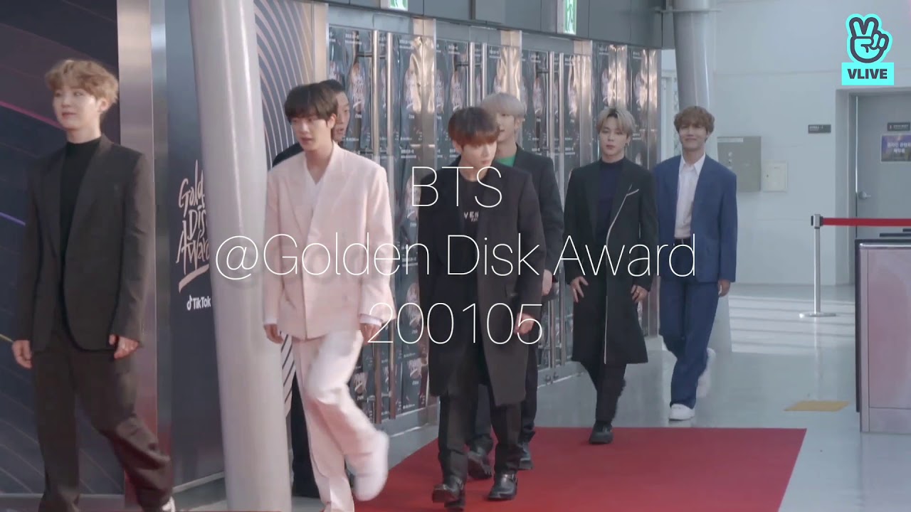 BTS Solidarity! Jin and V funny moment @GDA Golden Disc Award 2020 방탄 ...