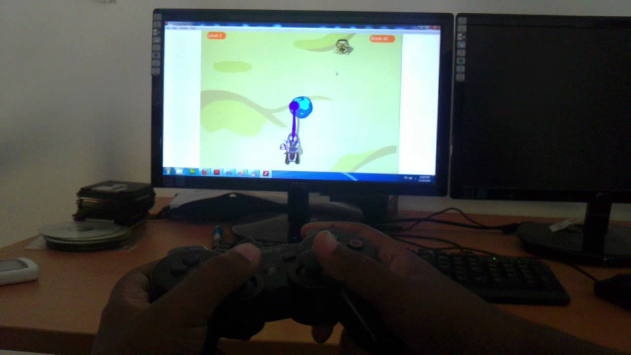 Ps3 Controller Input For Flash Game - YouTube