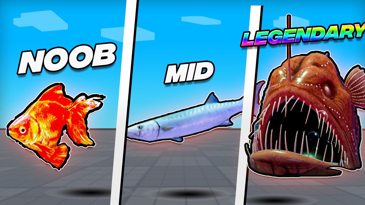 I SPENT 63,451 POINTS TO UPGRADE MY FISH FROM NOOB TO PRO IN ROBLOX ...