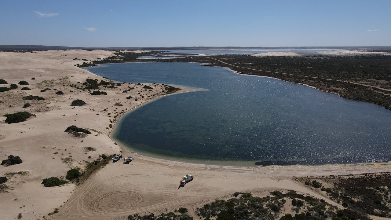 Blue Lake - Point Sinclair, Penong SA - YouTube
