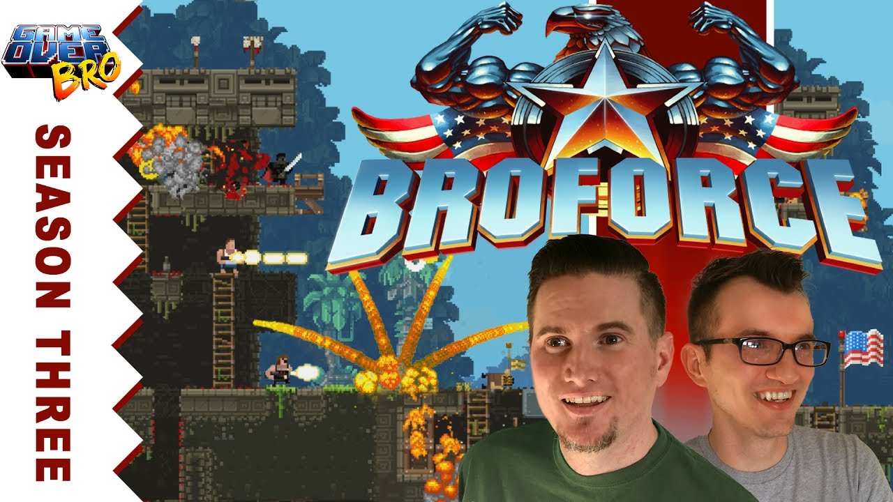 Ep.25 Let's Play BROFORCE | PC | GAME OVER BRO - YouTube