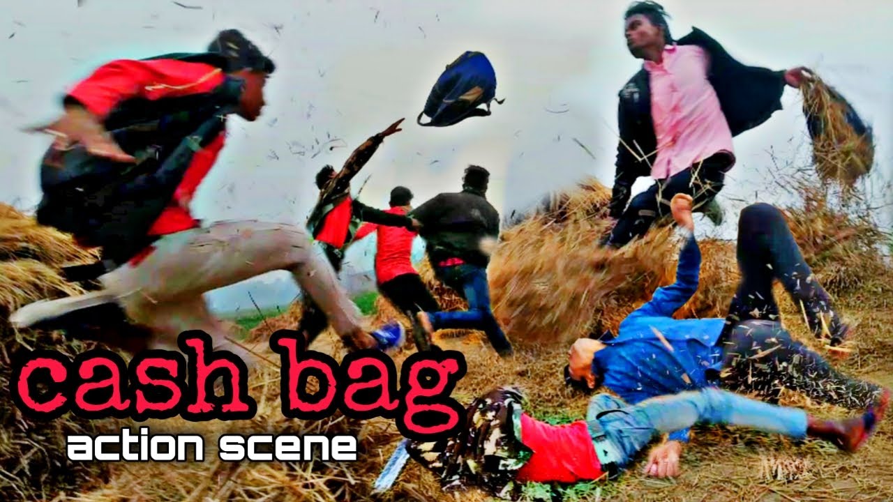 "Cash bag robbery" action video by bindas bihari... - YouTube