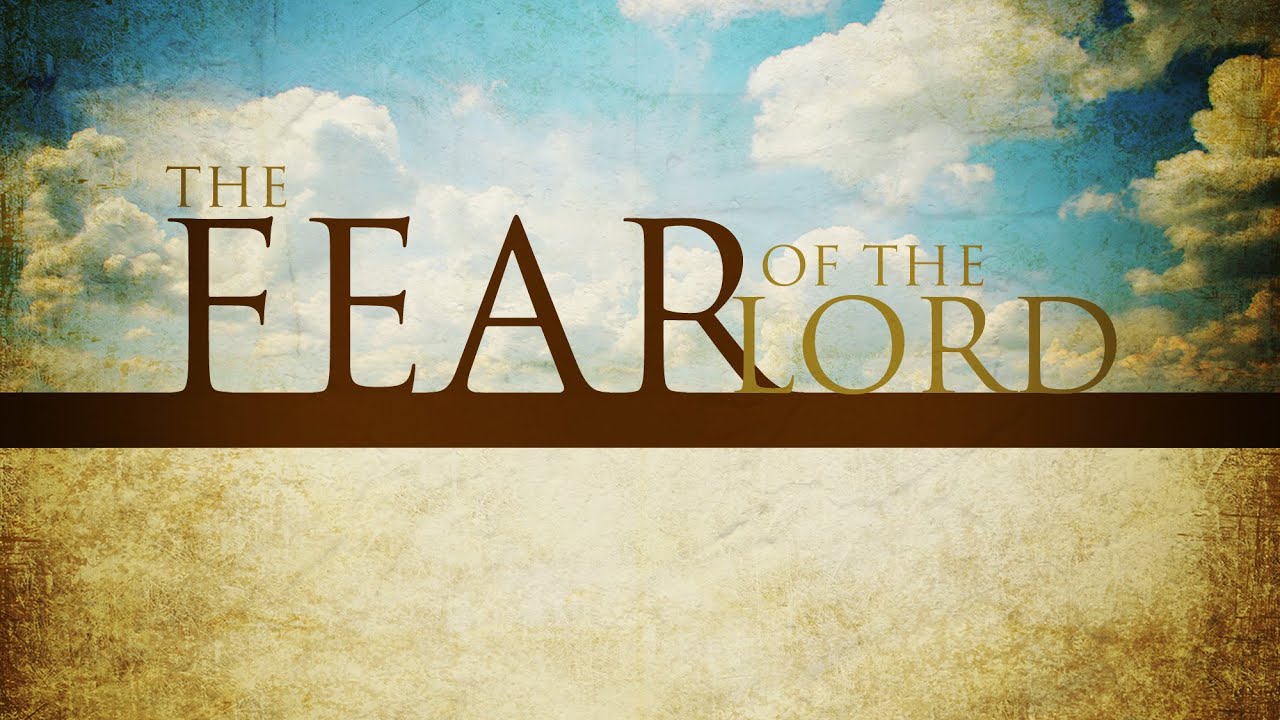 The Fear Of The Lord Gift Of The Holy Spirit YouTube The Fear Of The Lord Gift Of The Holy Spirit YouTube