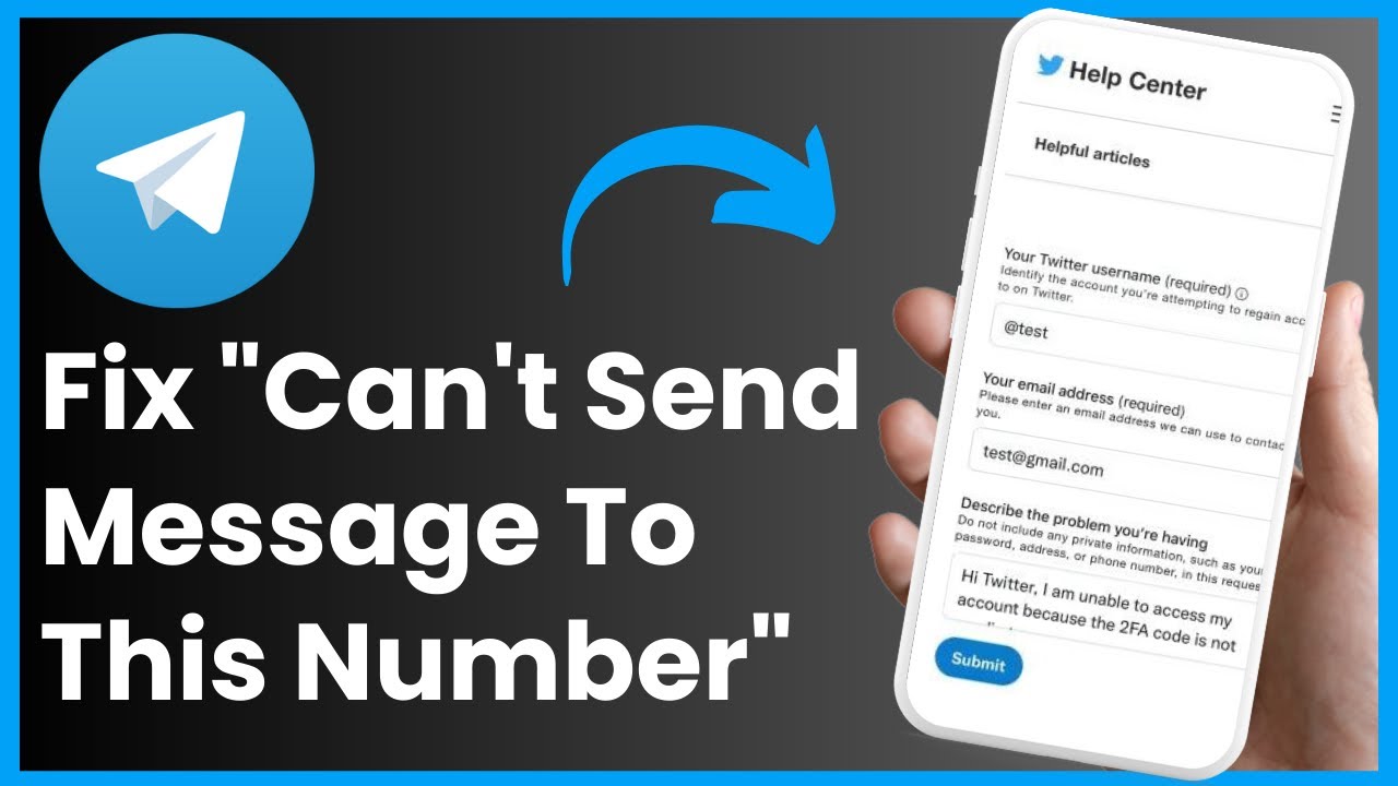 How To Fix We Cannot Send A Text Message To This Number On Twitter How To Fix We Cannot Send A Text Message To This Number On Twitter