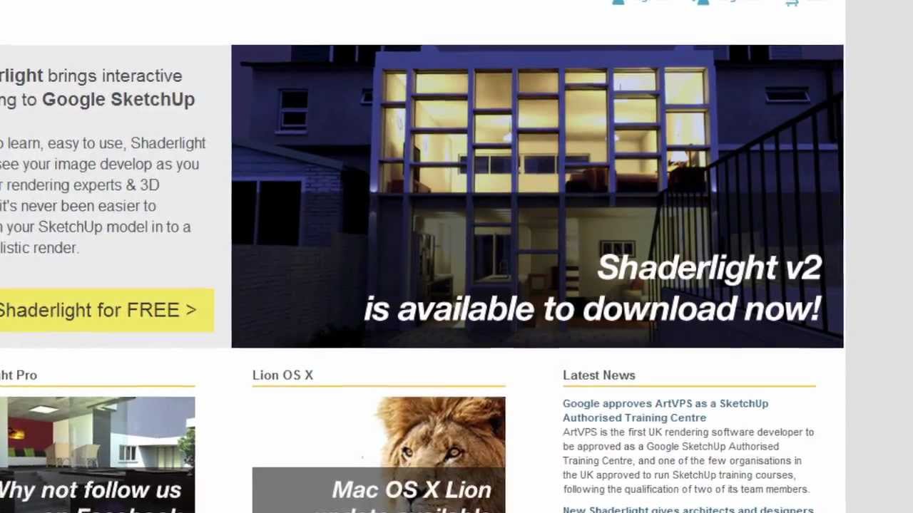 Shaderlight for SketchUp v2 - YouTube
