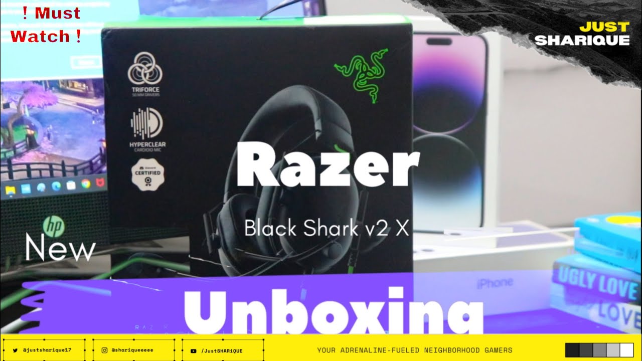 Best Budget Gaming Headphone “ Razer Shark v2 X “ ₹4.5k Must Watch ...