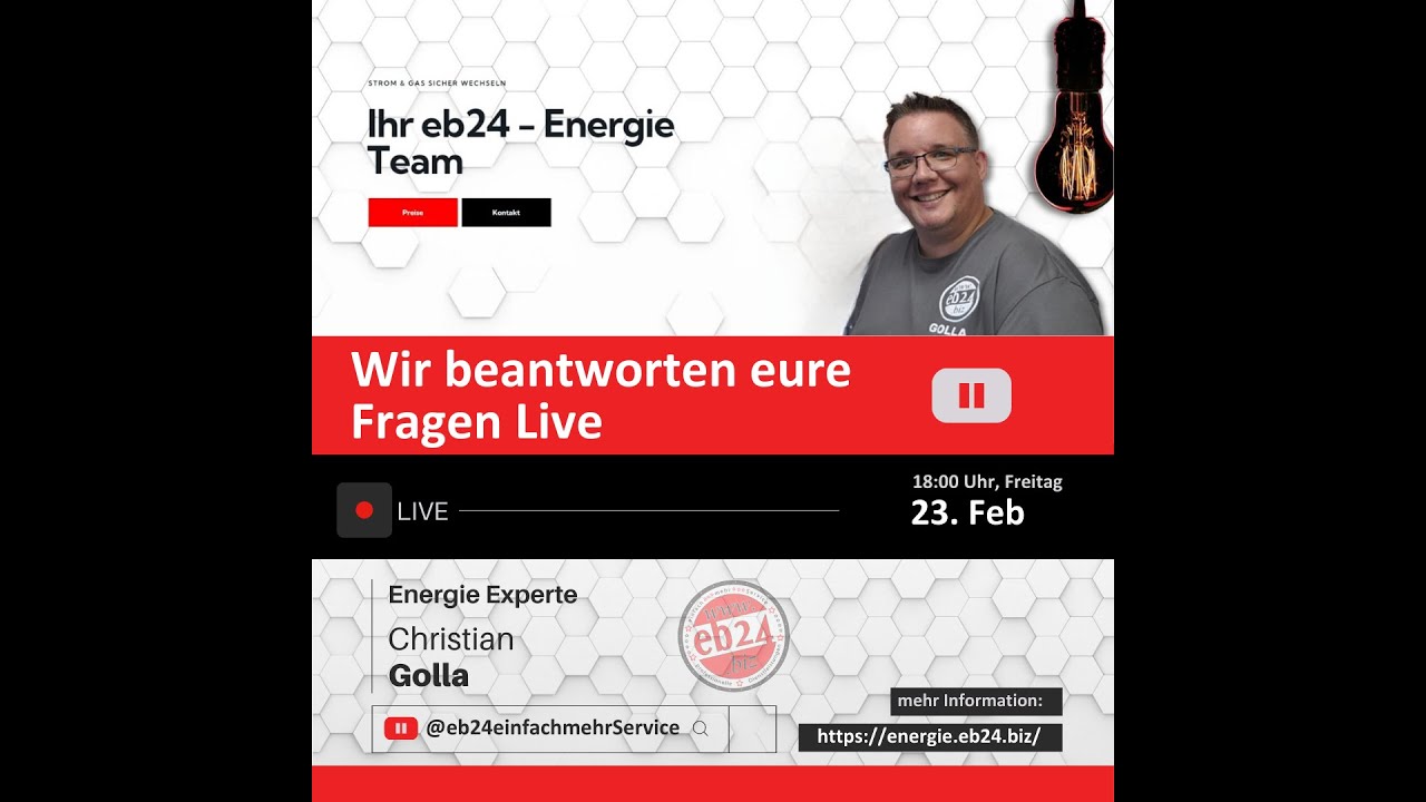 eb24 | Eure Energie fragen, unsere Antworten!! - YouTube