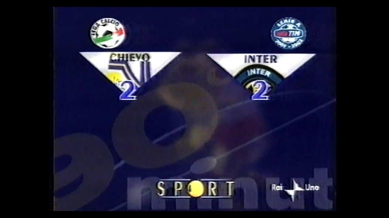 2001-02 (32^ - 21-04-2002) Chievo-INTER 2-2 [Marazzina,Dalmat,Ronaldo,F ...