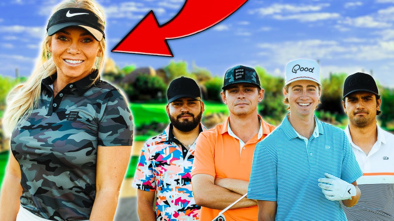 We Had A Match W/ The Best Female Golfer On YouTube - YouTube