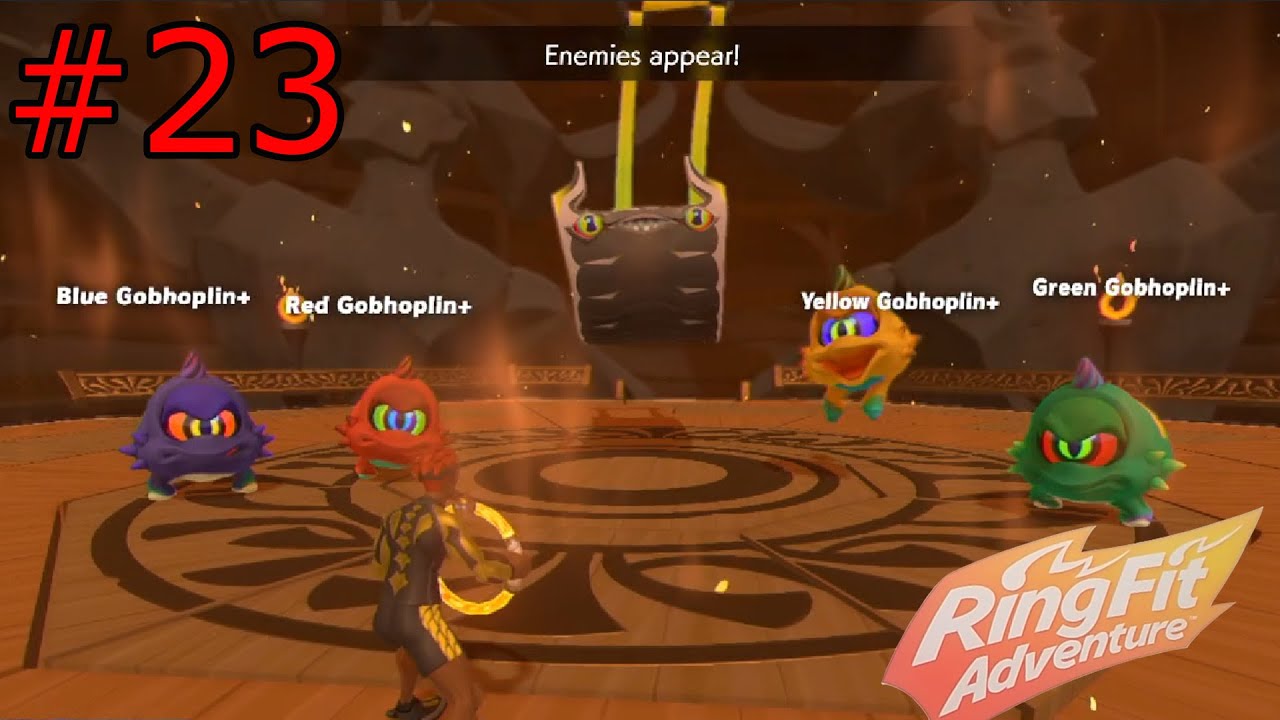 Ring Fit Adventure Nintendo Switch Gameplay Walkthrough Day 23 - YouTube