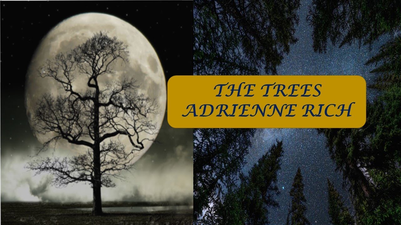 The Trees - Adrienne Rich in Hindi and English, Class 10(CBSE), First ...