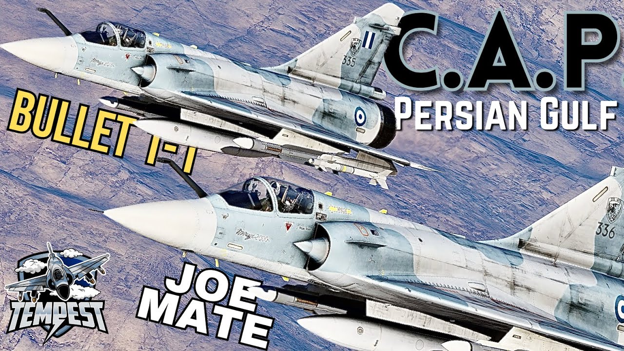 Mirage CAP Flight: 2-Ship Live Comms || Persian Gulf || DCS World - YouTube
