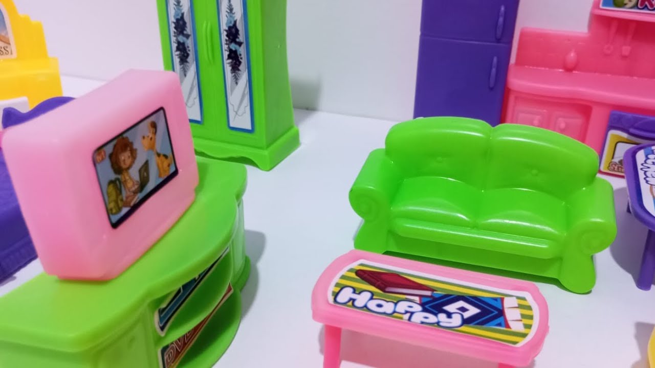 13 Minutes Satisfying with Unboxing Furniture Playset ASMR｜Review Toys ...