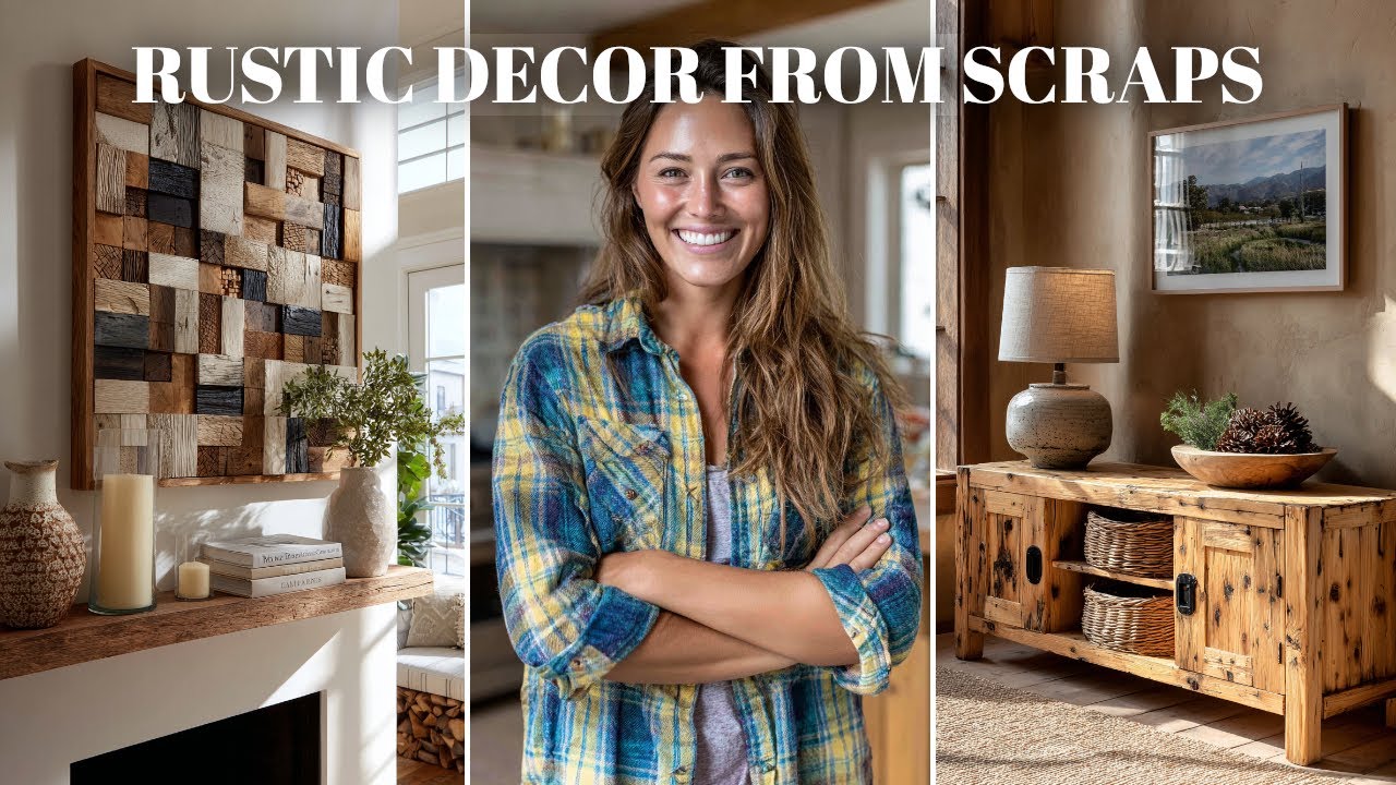 ♻️ Upcycled Wood Projects: Building Charming DIY Home Decor from ...