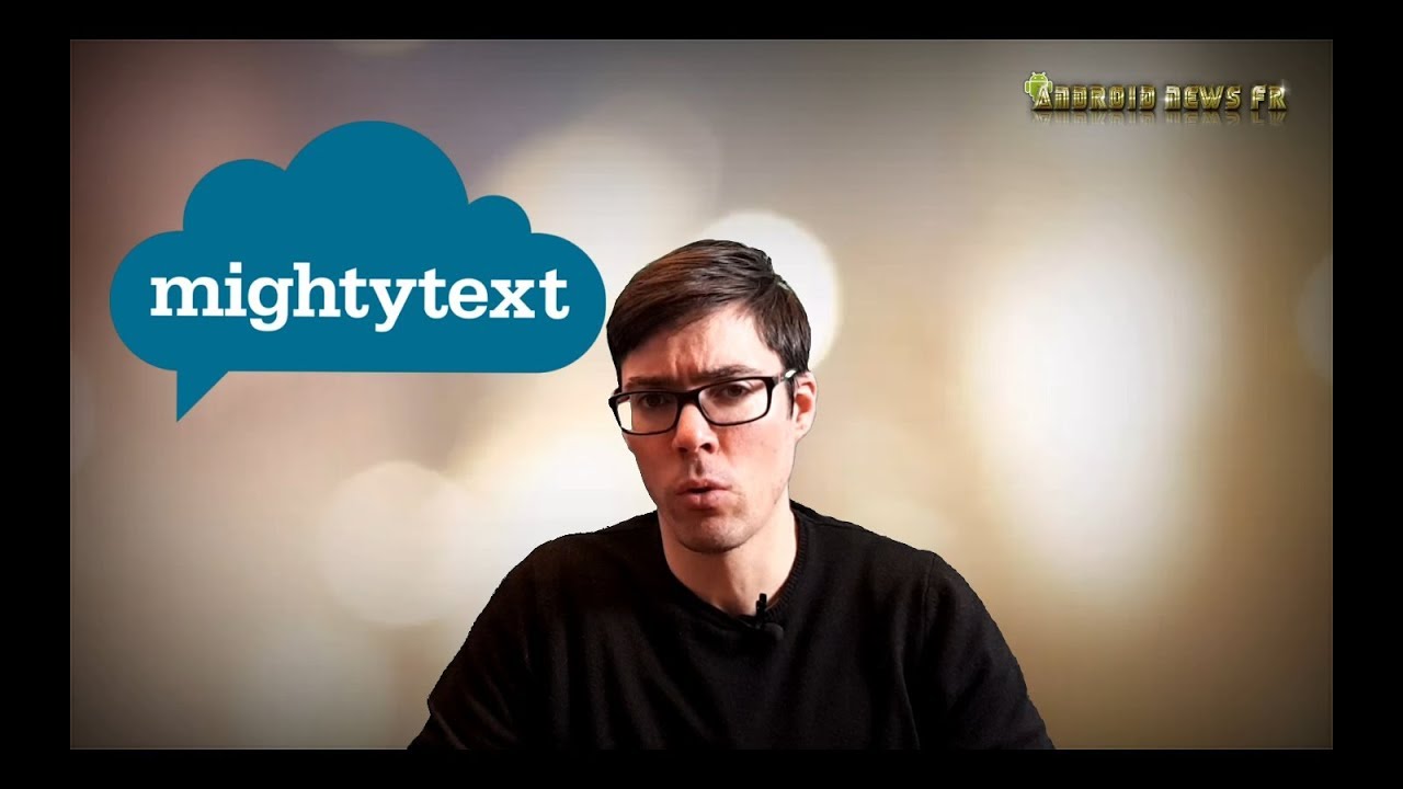 Mightytext : application pour envoyer vos SMS depuis un ordinateur - YouTube