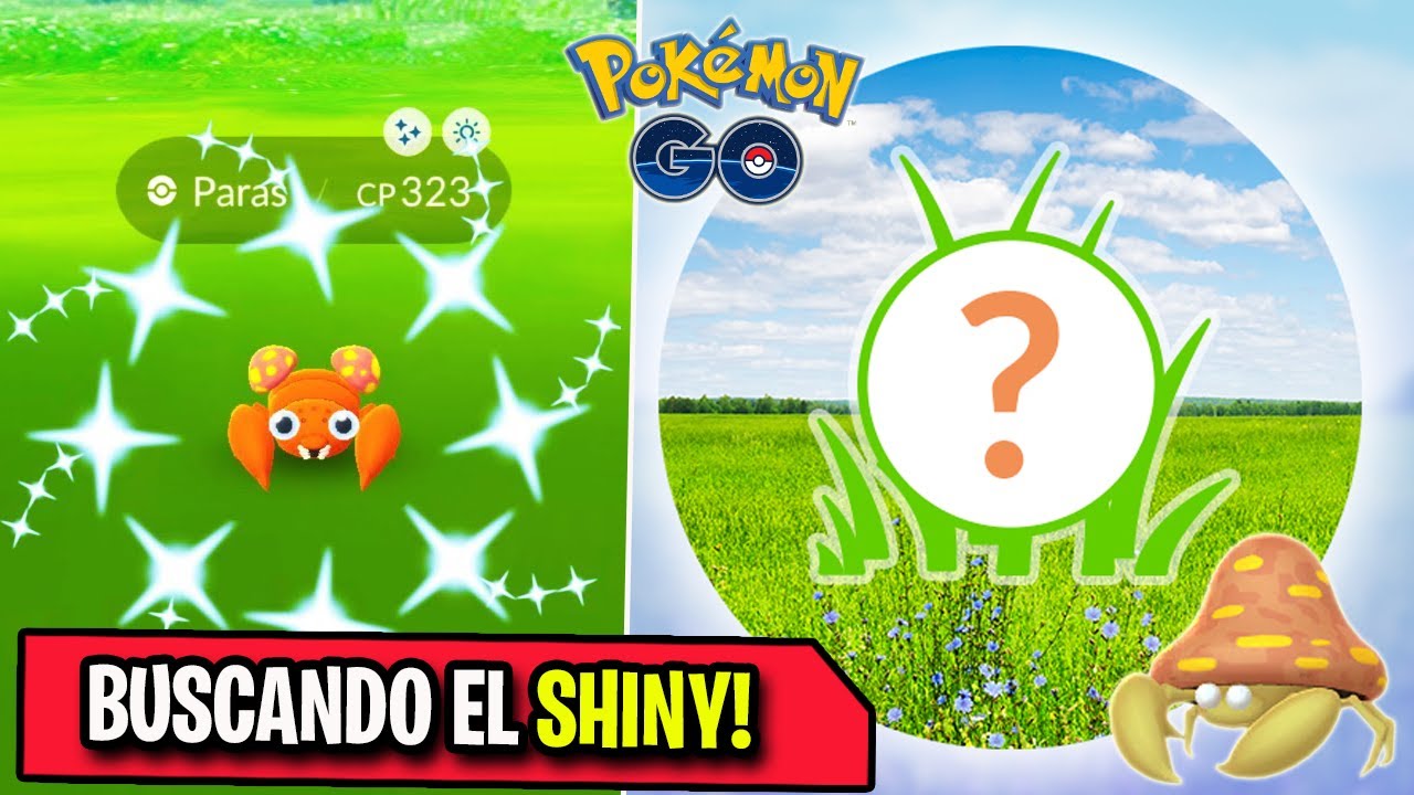 DIRECTO BUSCANDO EL SHINY DE PARAS EN SU HORA DESTACADA! POKÉMON GO ...