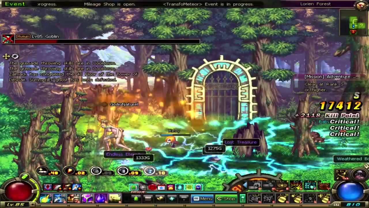 DFO Lorien Forest F.Spitfire - YouTube