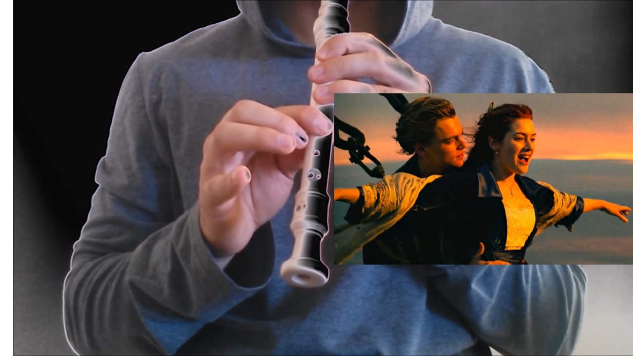 Titanic Theme - My Heart Will Go On Recorder Block Flute Notes - YouTube