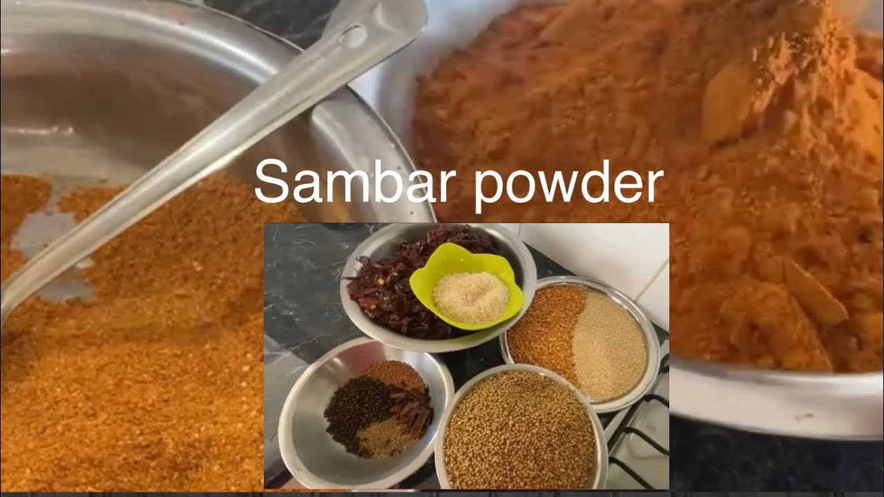 Huli Pudi | Authentic Sambar Powder| Detailed recipe of Huli Pudi in ...