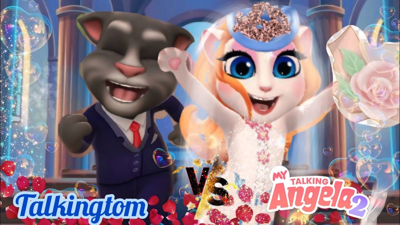 💐👰My Talking Angela 2 | Tom and Angela Couple's Wedding | New Update ...