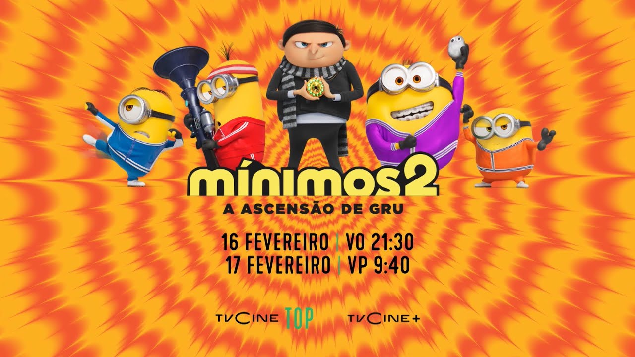 Mínimos 2: A Ascensão De Gru | 16 e 17 Fevereiro | TVCine TOP - YouTube