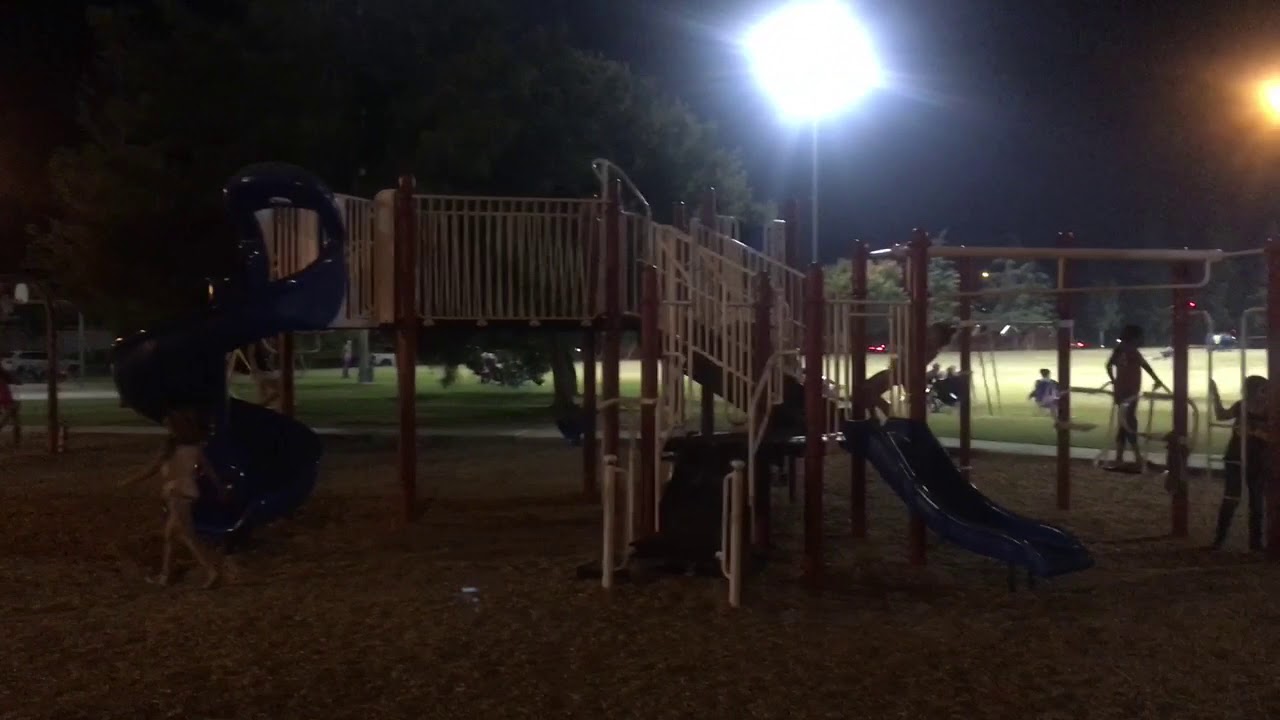 A Nighttime Visit To The Park - YouTube