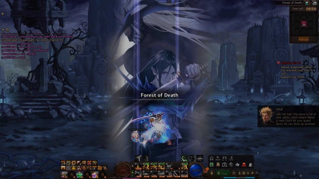 (DFO - Season 8 Act 1) Ghostblade Daily/Weekly Gameplay - YouTube